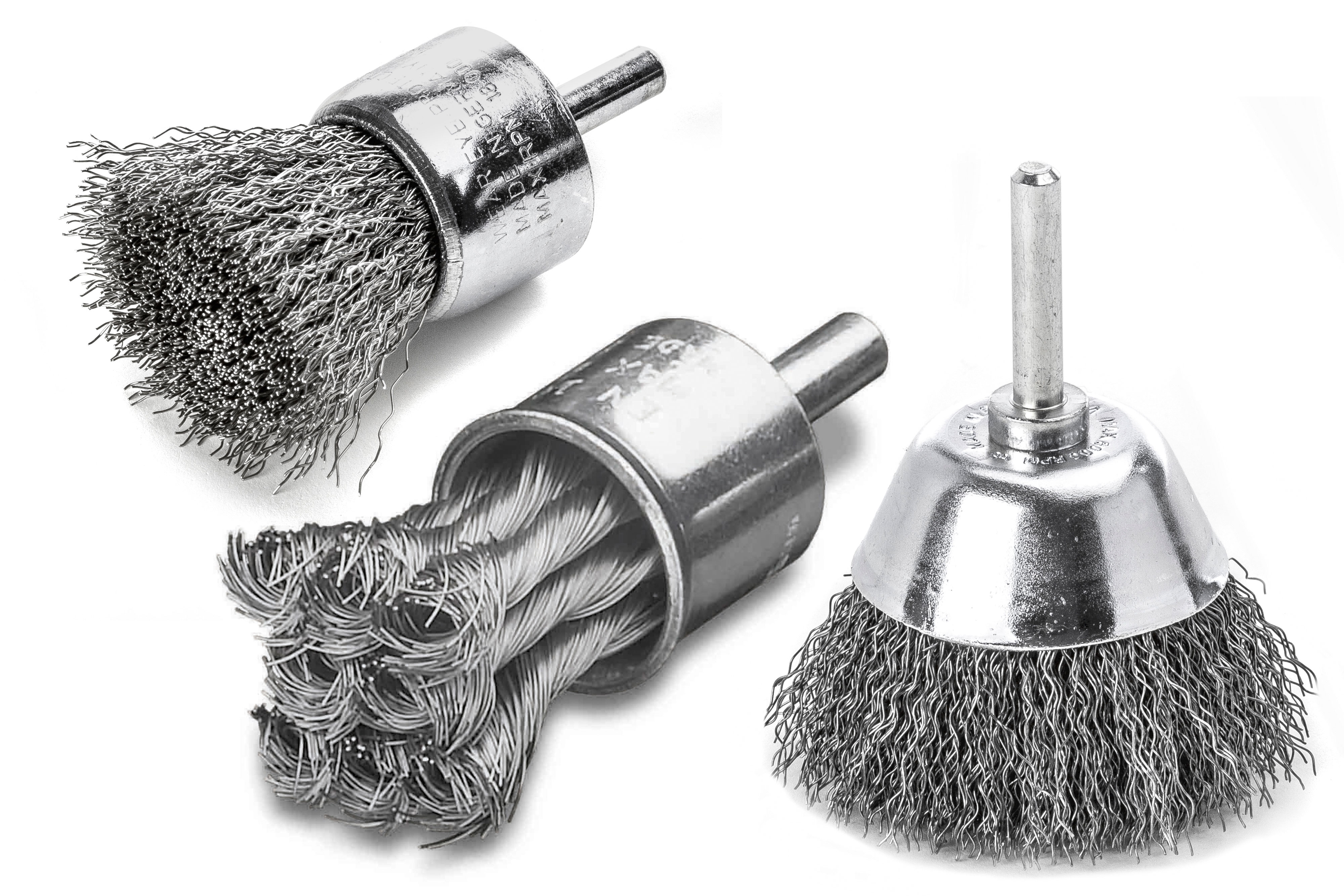 shank brushes - wire brushes - Weldcote Abrasives